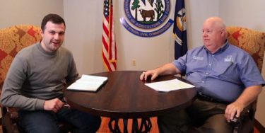 New Food speaks to...Commissioner Mike Strain