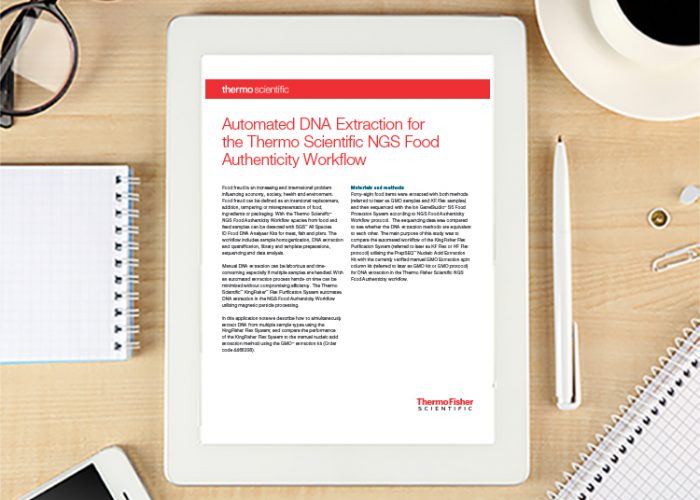 Application Note: Automated DNA Extraction for the Thermo Scientific ...