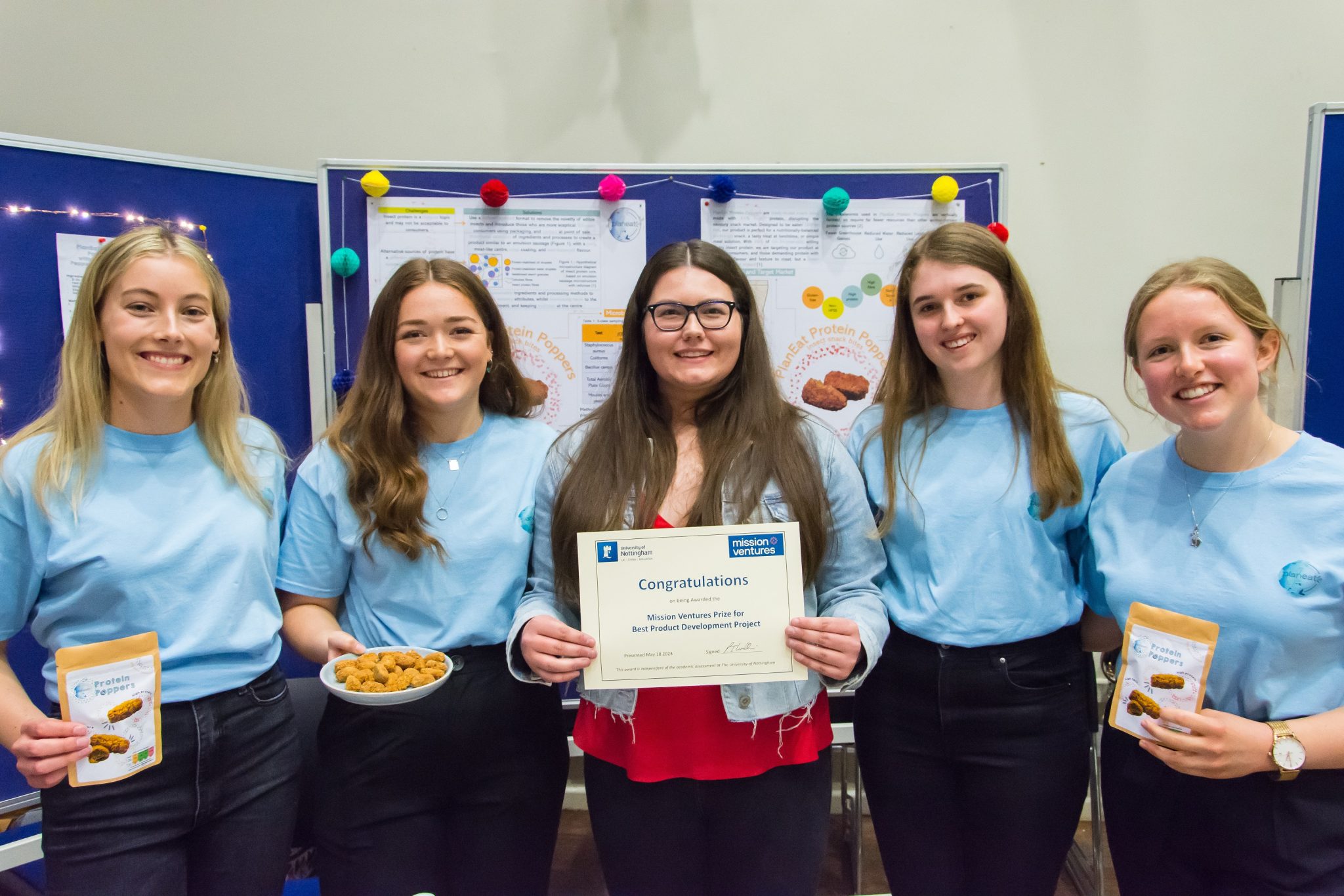 University of Nottingham innovators win sustainable food awards